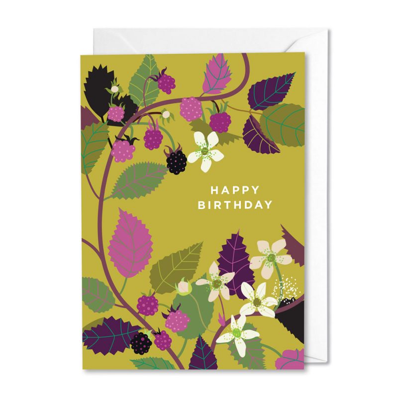 Bramble Birthday recipe card – Middle Mouse Shop