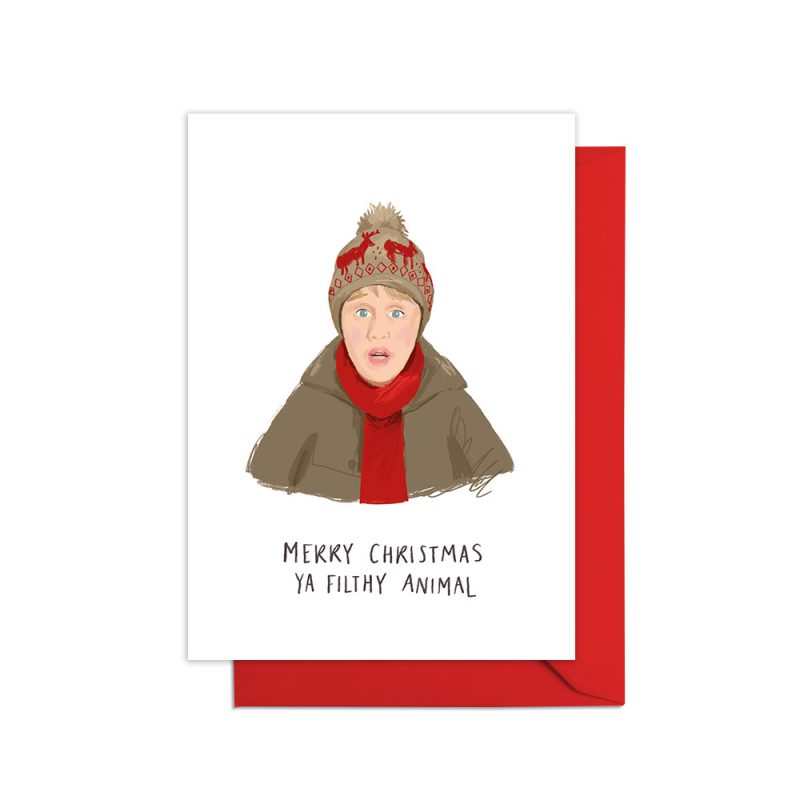 Home Alone A6 Christmas Card – Middle Mouse Shop